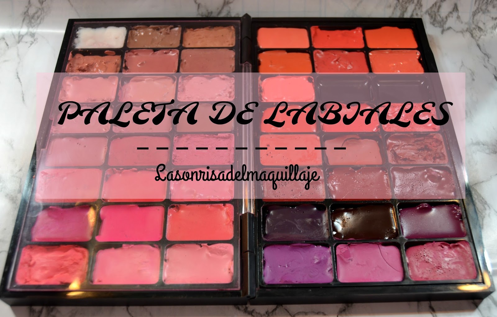 PALETA DE LABIALES