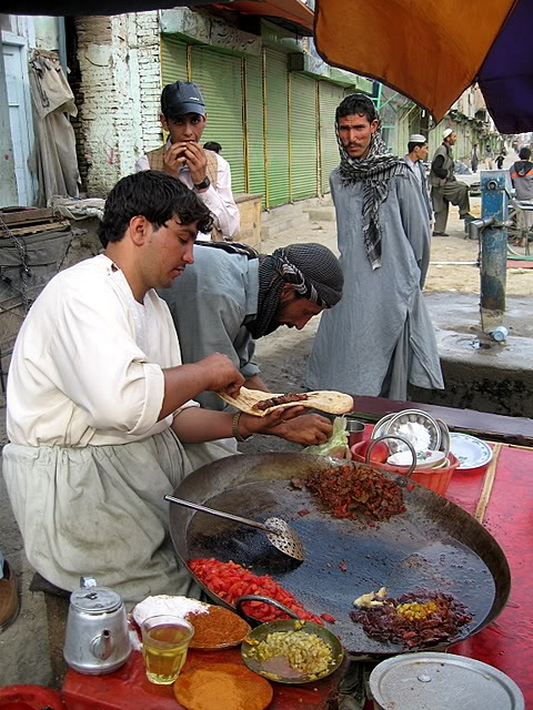 Pashtun Valley: Afghanistan Table Food