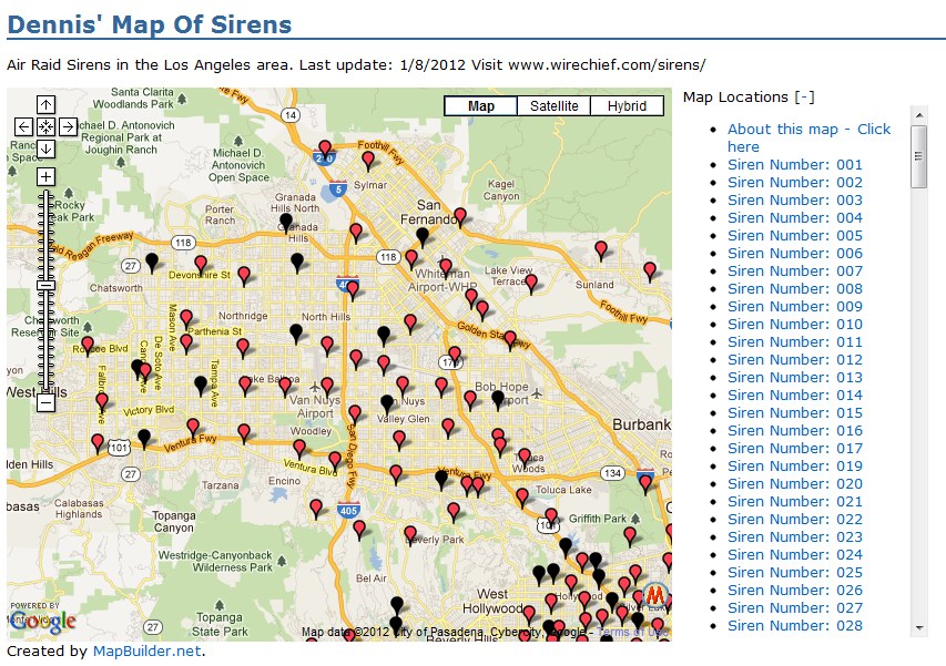 The Air Raid Sirens of the San Fernando Valley | San Fernando Valley Blog