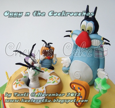 Kue Ulang Tahun Anak | CupCake | Birthday Cake: Oggy and the ...