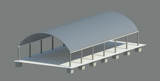 PROGRAMASYMAS: Diseño de arco techo, con revit.