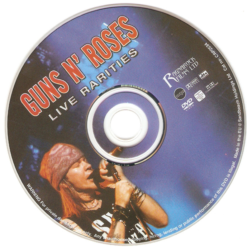 MUSIC ART VCL: Guns'N'Roses - Live Rarities 2006