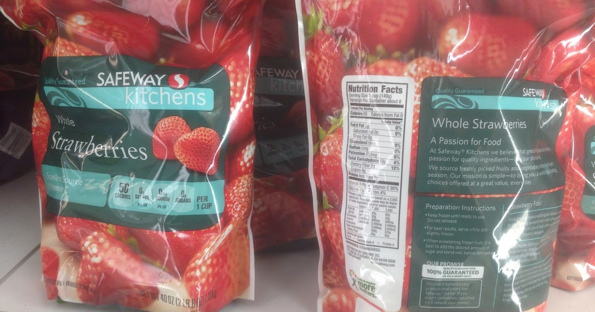 Healthy Grocery: Strawberries, Safeway Kitchens, 2 lb 8 oz - Safeway
