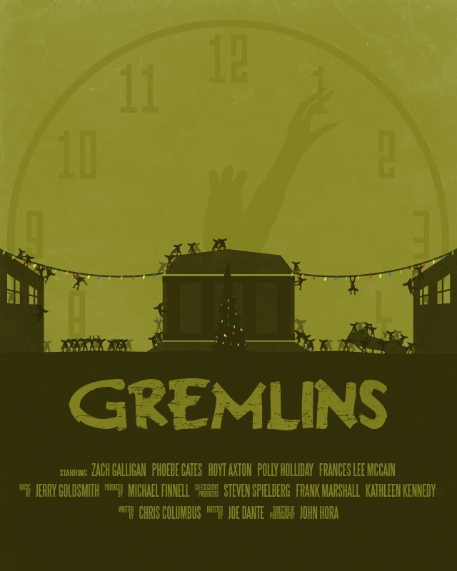 Redesign de cartazes dos Gremlins | Pipoca com Manteiga!