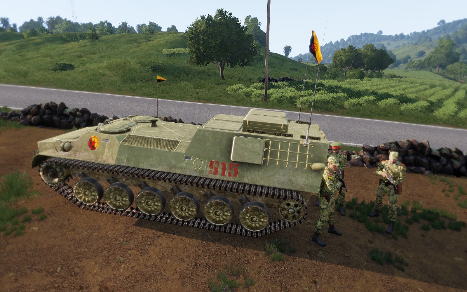 MT-LB を Arma 3 版の PRACS: SLA Faction 2017 MOD で作製 | 弱者の日記^^ - Arma 3 ...