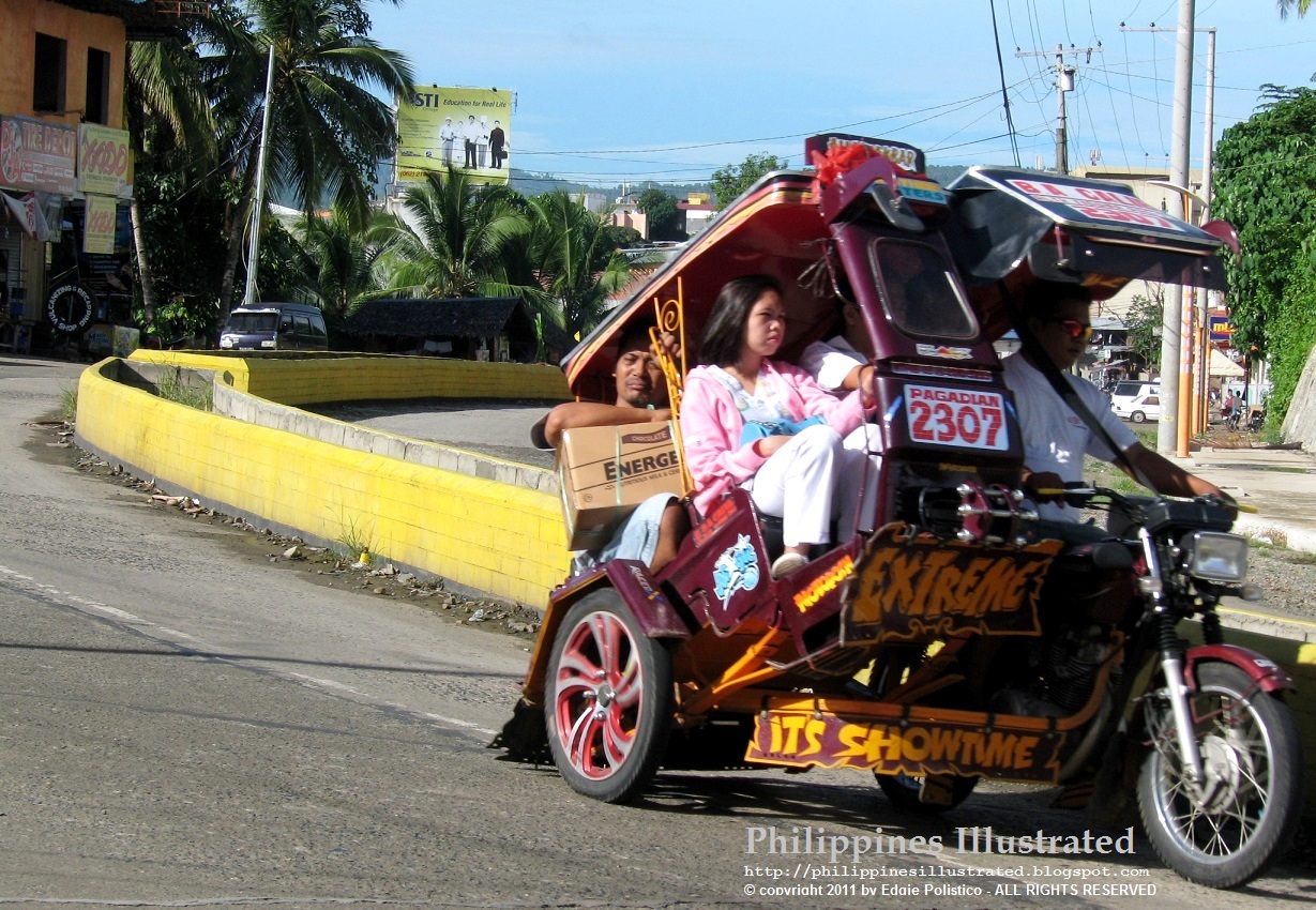Philippines Illustrated : Tricycles that always look up the heavens to ...