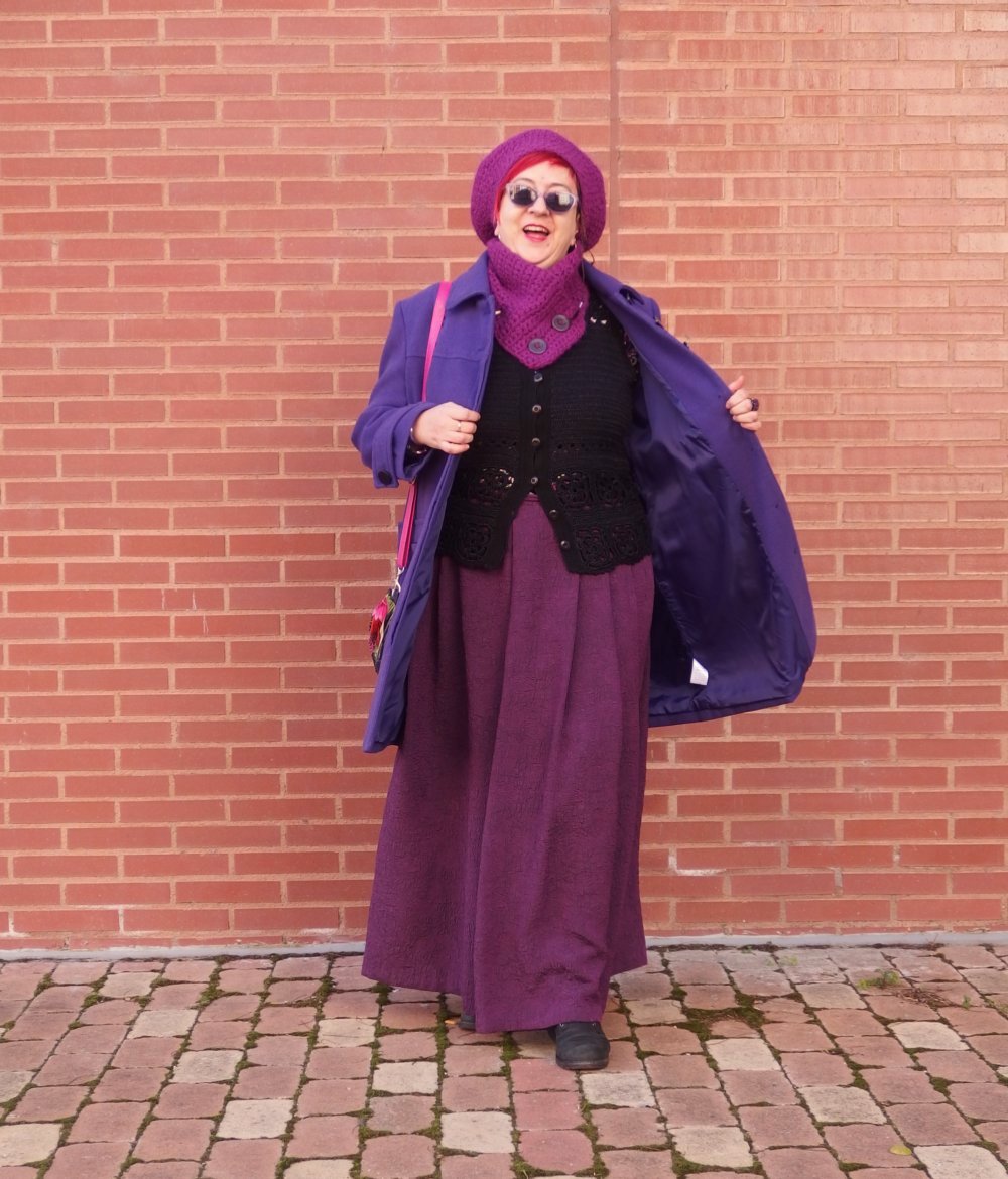 Señora Allnut: purple layers n2