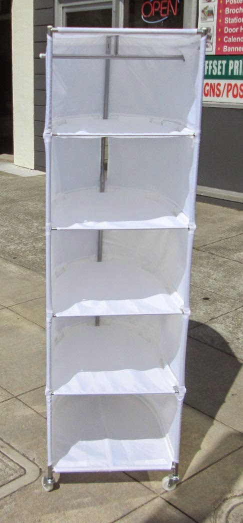 UHURU FURNITURE & COLLECTIBLES: SOLD Portable Lightweight Shelving - $25