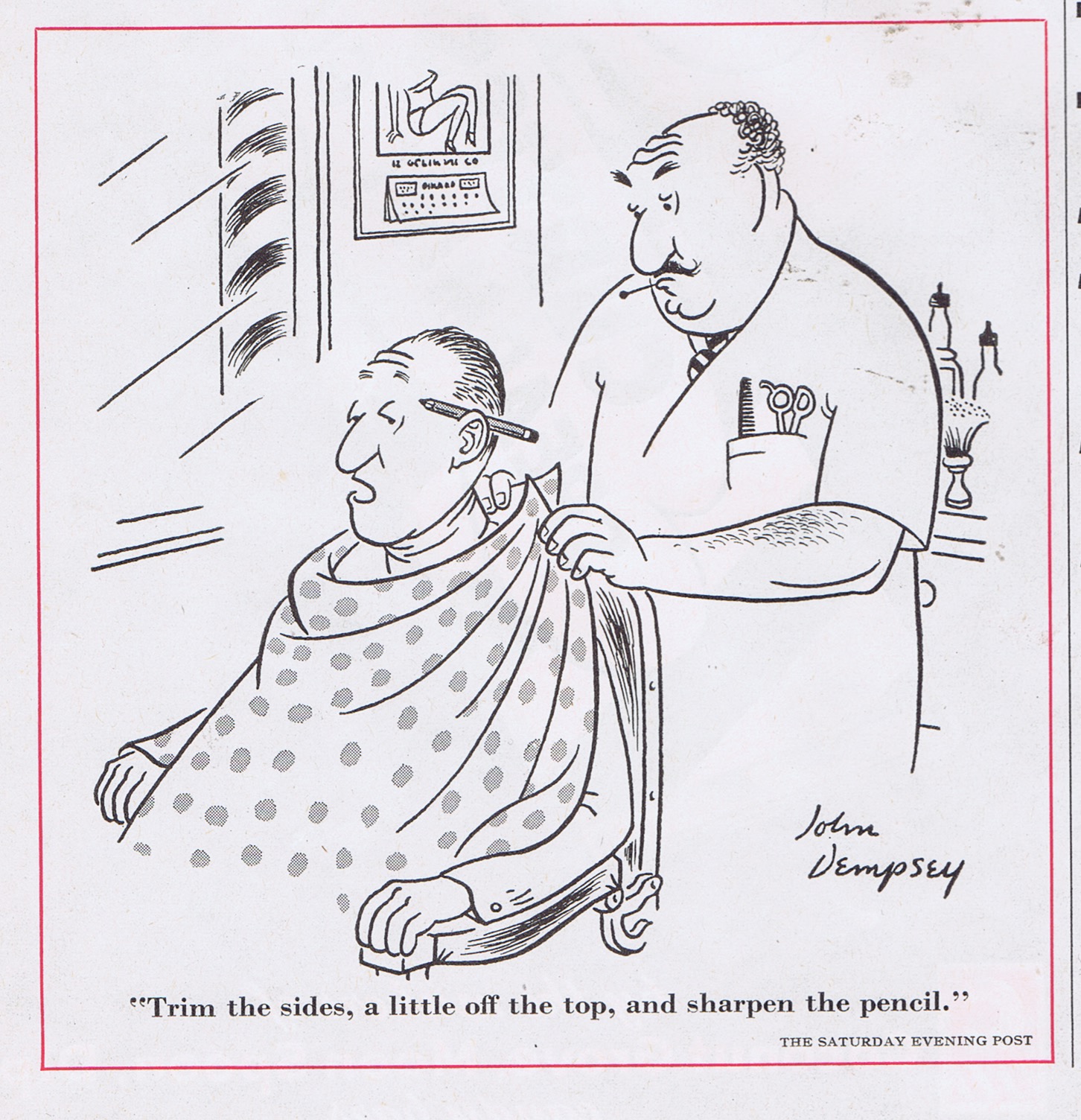 Mike Lynch Cartoons: Dick Buchanan's Cartoon File: 1945 - 1962