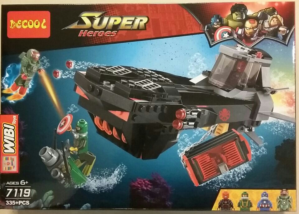 mainan lego, lego kw murah, banyak macam, jakarta : Batman Decool 7117 ...