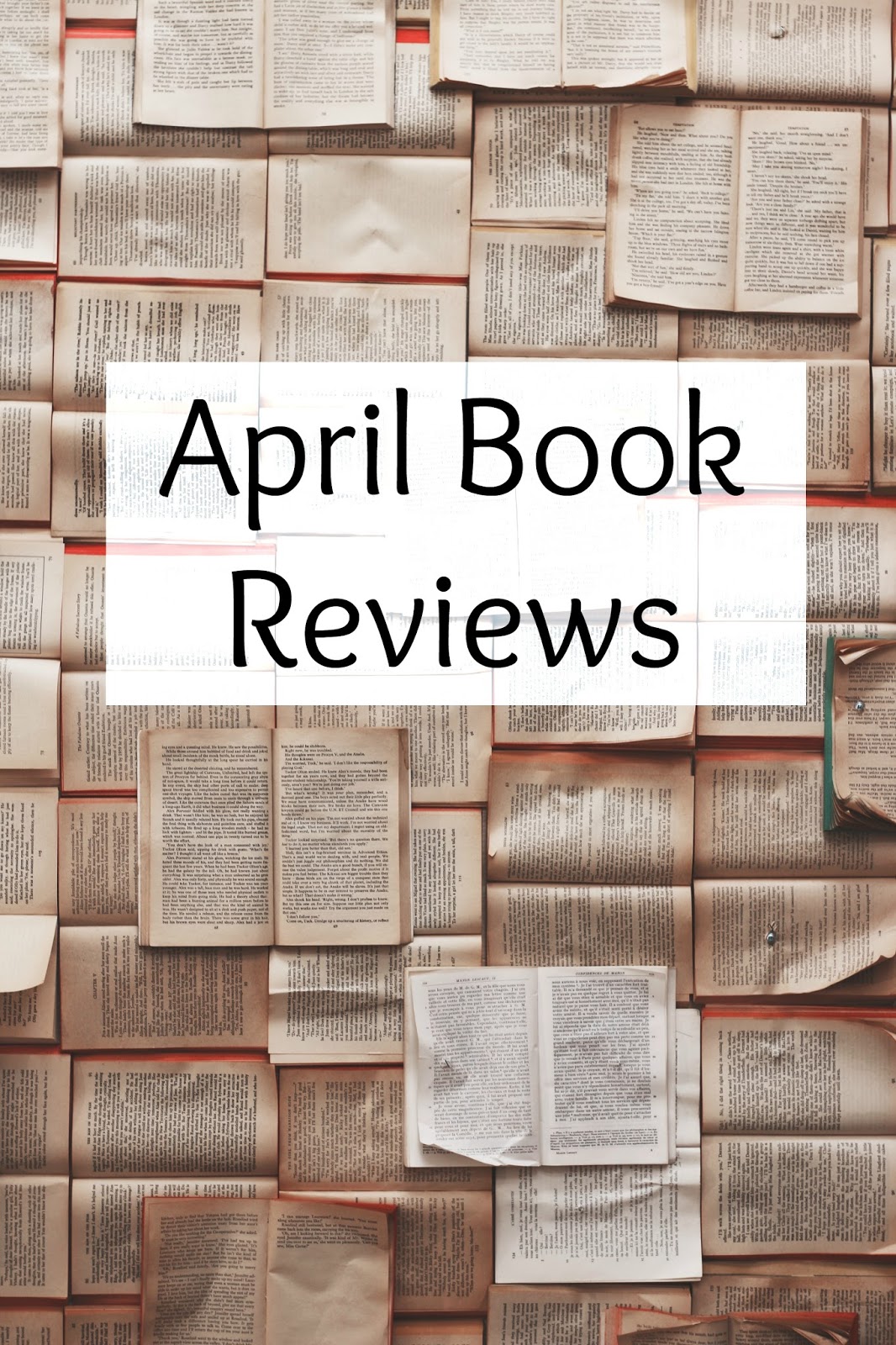 April Book Reviews