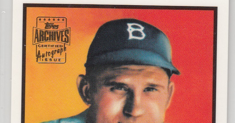 Dodgers Blue Heaven: Collection: Preacher Roe Archives Autographed ...