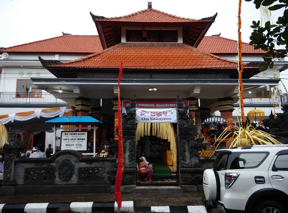 Bale Banjar Adat Banjar Tegal ”Dipelaspas & Mangguh” - Dewata News