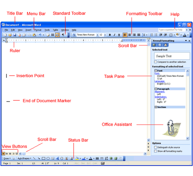 Mengenal Tools Microsoft Word 2003 | Komputer Baru
