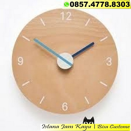 Jam Dinding Kayu Unik, Jam Dinding Kayu Custom, Jam Dinding Kayu Murah ...