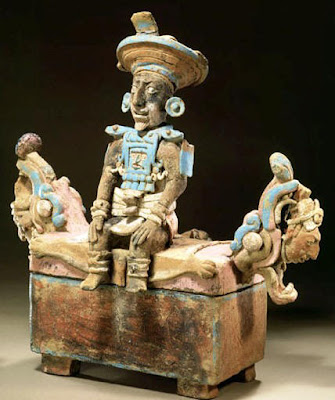 The Plumed Conch: Mayan figurines with Makaras