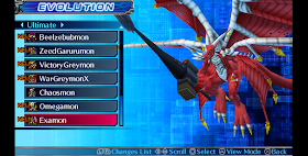 Digimon World 3 Digivolution Chart
