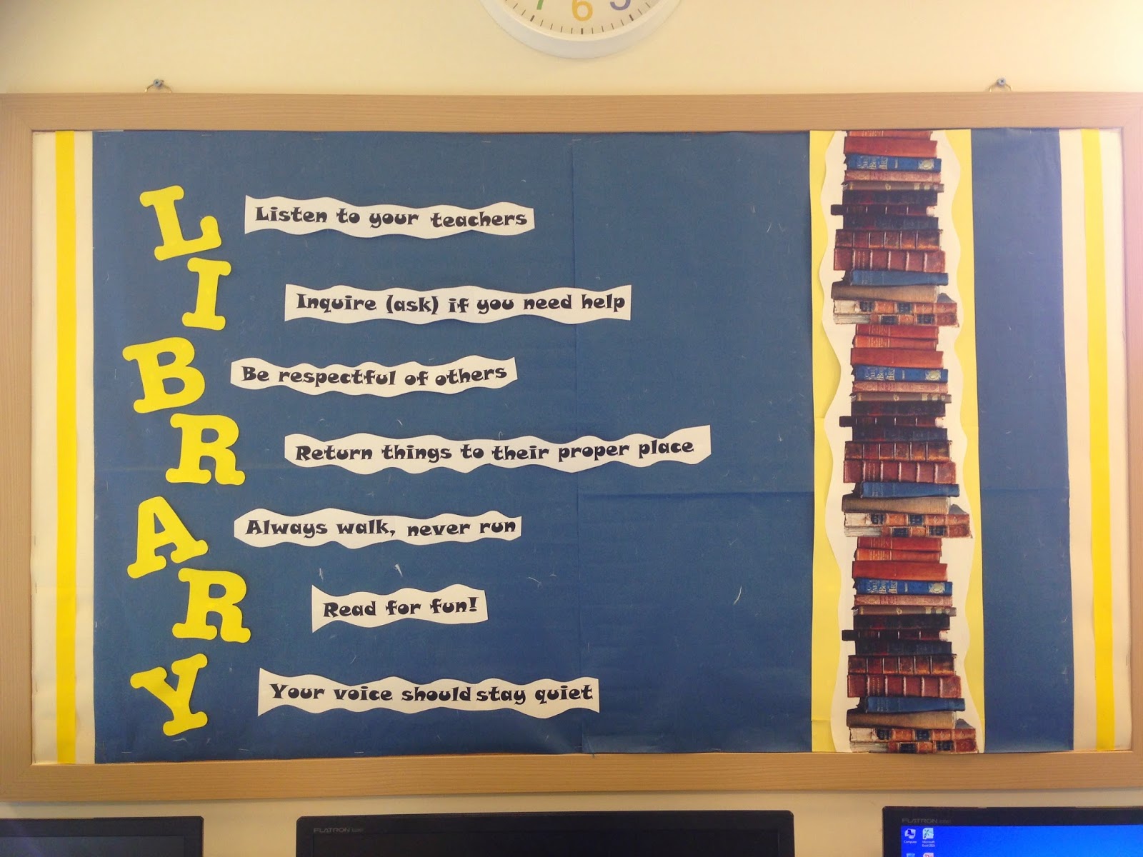 Expat imnida: Library Bulletin Boards