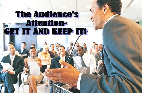 Nine Techniques for Gaining and Keeping Audience Attention