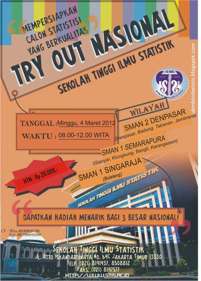 [Info STIS] Pembahasan Try Out Nasional STIS 2012