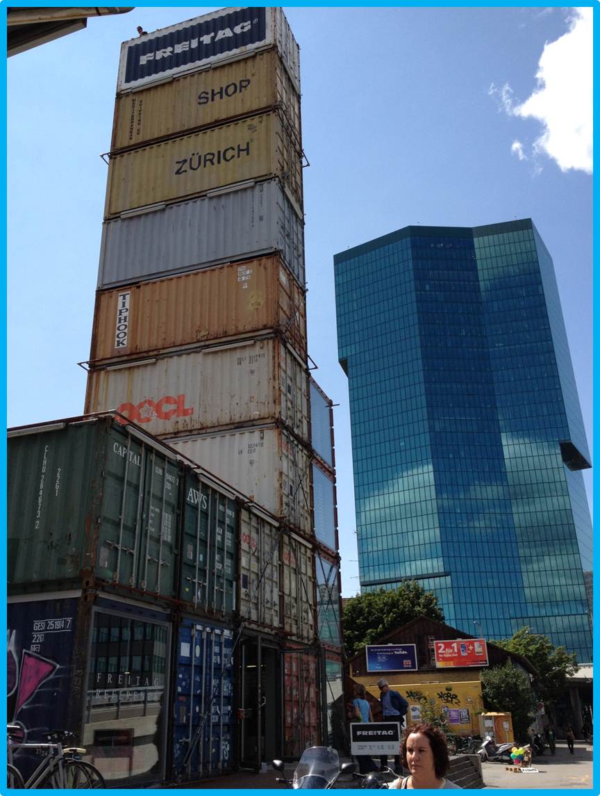 The Balmy Haystack!: The Freitag tower!