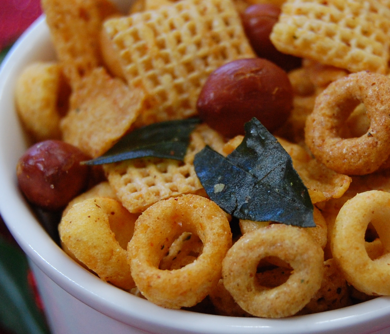 rabbit food rocks: Chex Mix Chevro/Chevra