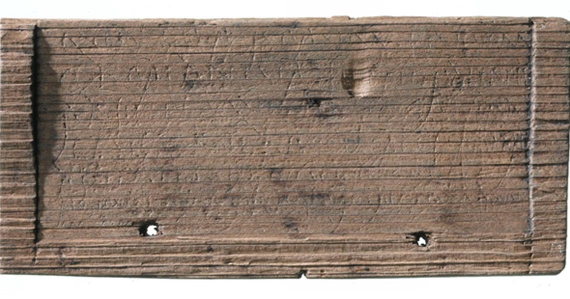 Mary Ann Bernal: Newly Discovered Ancient Roman Writing Tablets Provide ...
