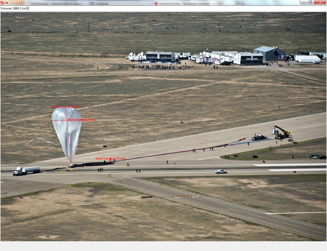 Scientific Computing & Co: Red Bull Stratos, approximation of balloon ...