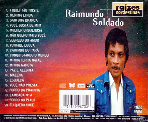 CARBONO MUSICAL 2: Raimundo Soldado-Raízes Nordestinas (1998)