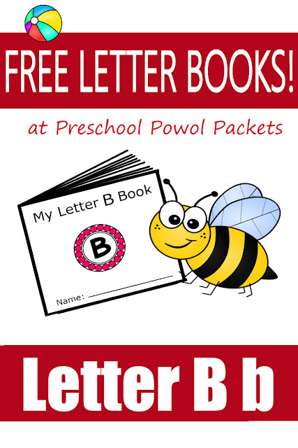 Letter B Free Printable Minibook Alphabet Series | Preschool Powol Packets