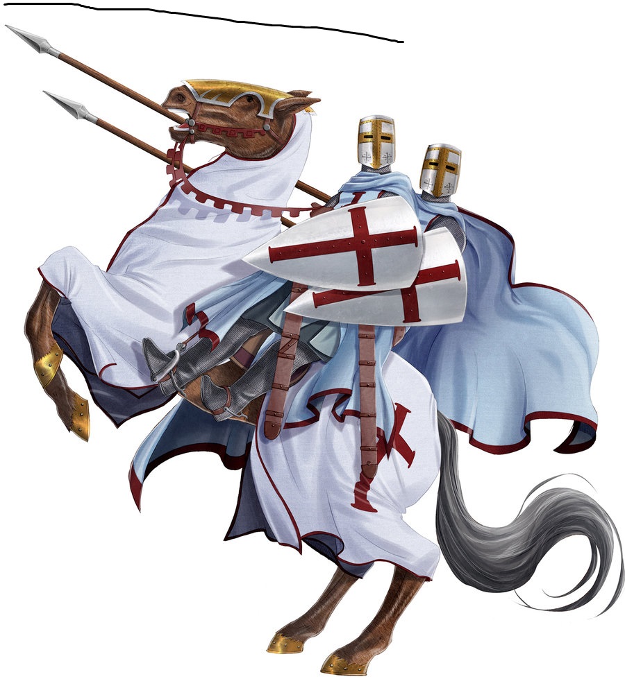 Knights Templar Seal Tattoo