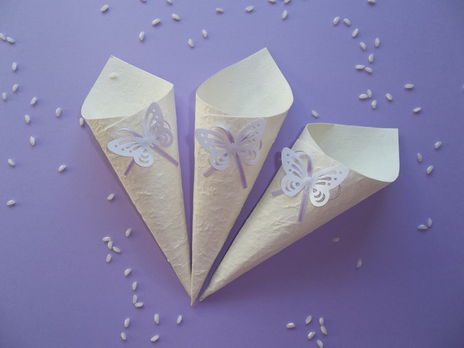 Sara Crea: Coni porta riso o porta confetti