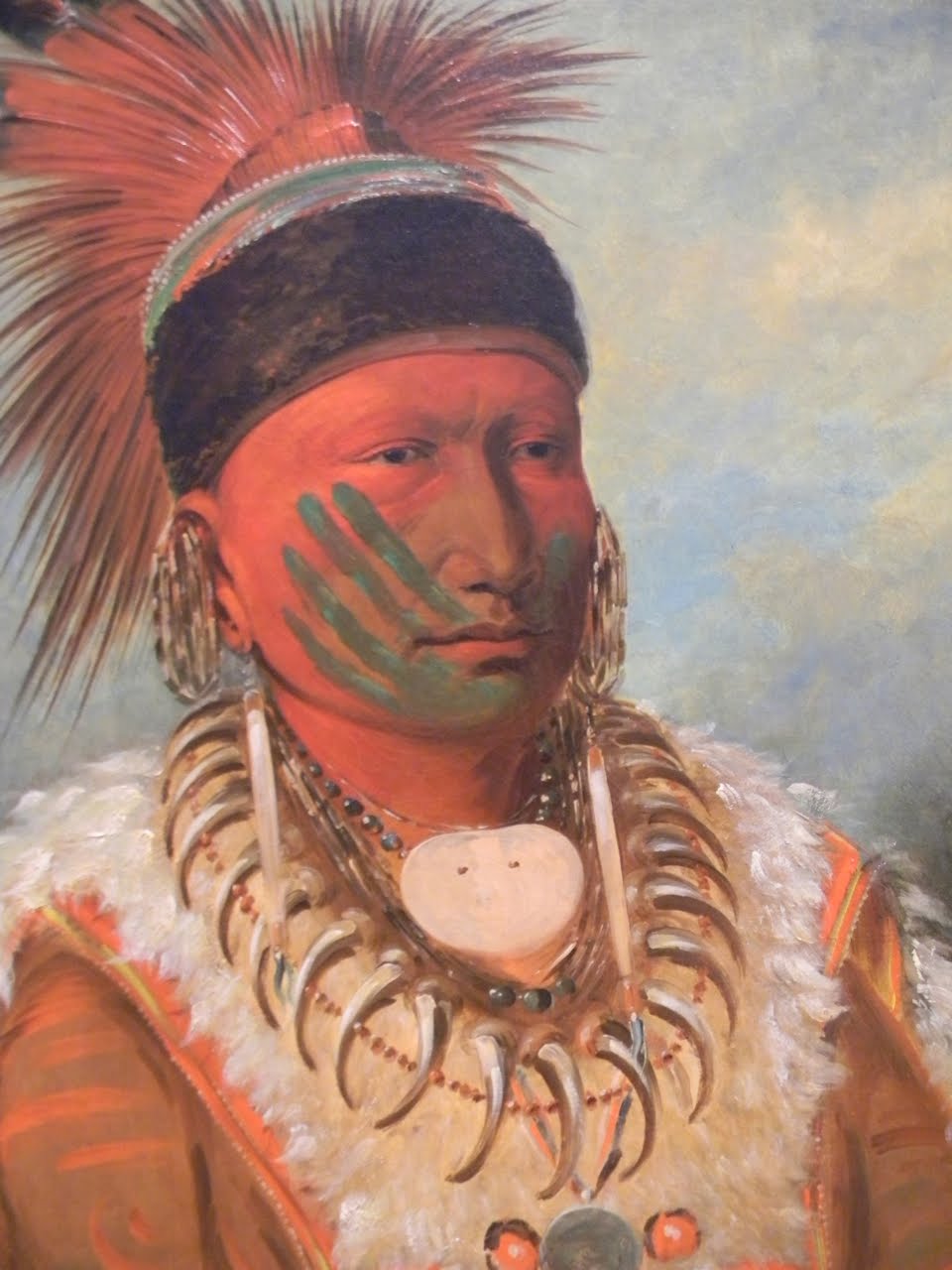 artifacts.: George Catlin, National Gallery, Washington D.C.