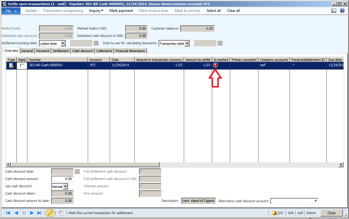 My IT Life: AX 2012 R3 Error Message: Cannot create a record in Balance ...