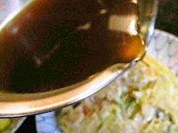 Recipes for Tom: Tenshinhan, amazu-an / crab omelet on rice, with sweet ...