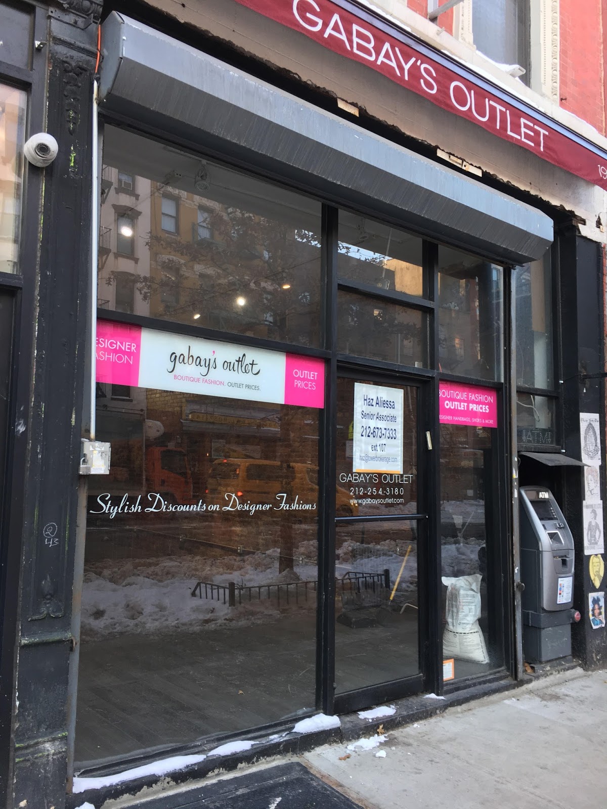 EV Grieve: Gabay's Outlet has closed on Avenue A