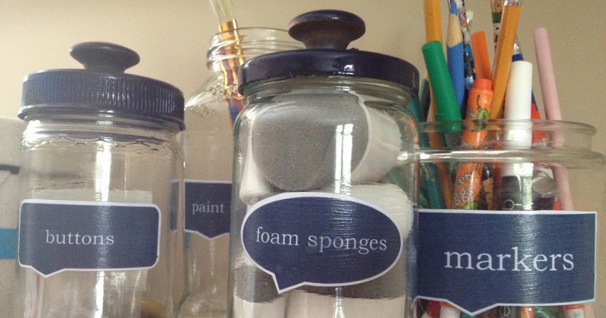 Two It Yourself: How to turn glass jars into DIY pharmacy jars with labels