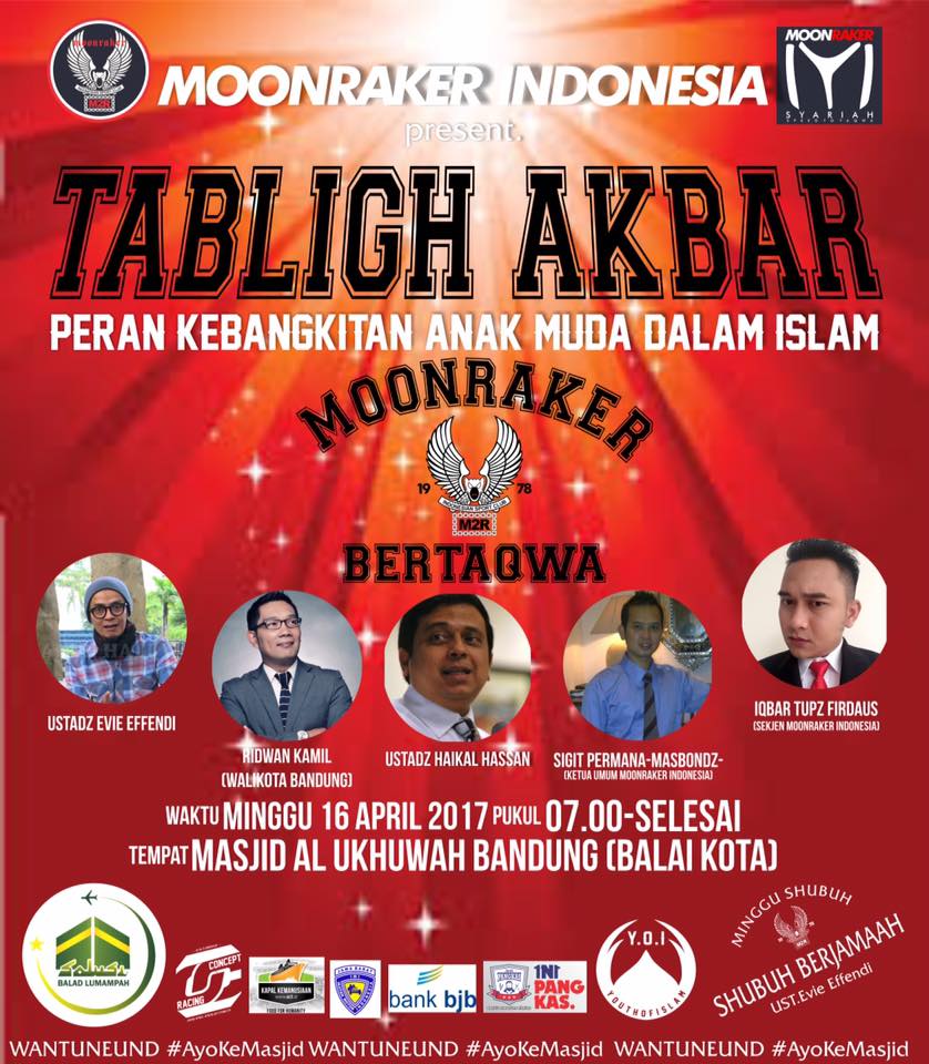 Jadwal Kegiatan Tabligh Akbar dan Subuh Berjamaah Moonraker Indonesia ...