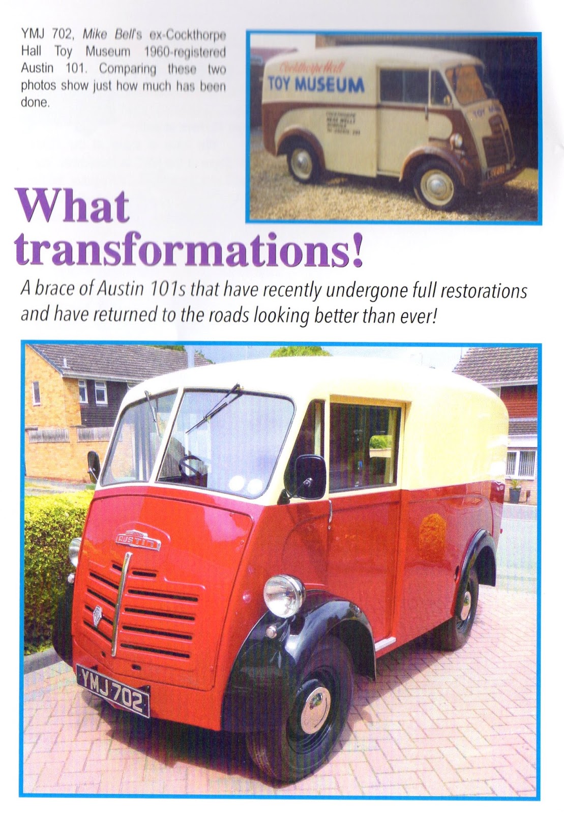 MORRIS-TYPE JB VAN (AUSTIN-101 Version): 2017