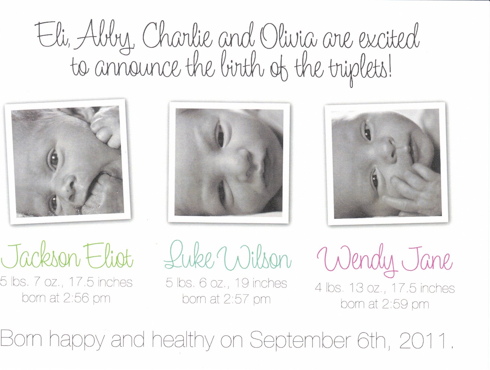 With Love: Happy Due Date! (It's All in the Numbers)