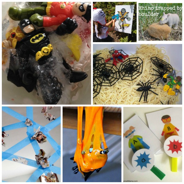 Superhero Activity Ideas for Kids - Messy Little Monster