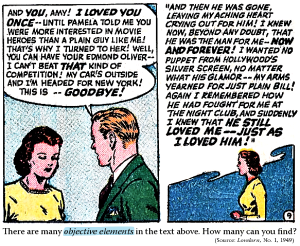 In Nuce: Grammar: Objective Elements