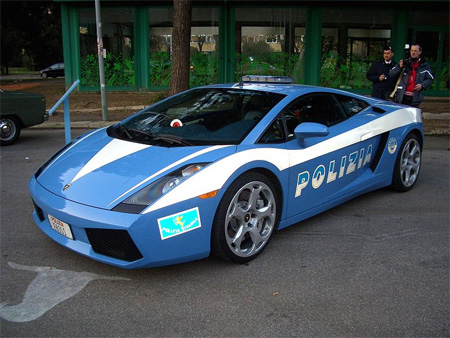 Mystery Fanfare: Cool and Unusual Police Cars: Fast & Expensive