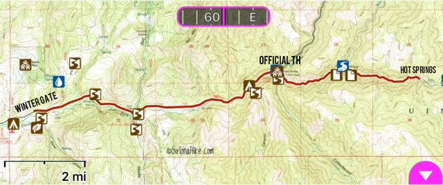 Girl on a Hike: Hiking to Diamond Fork Hot Springs in Winter