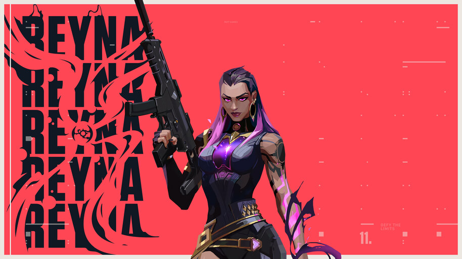 Reyna, Valorant, 4K, #5.2404 Wallpaper PC Desktop