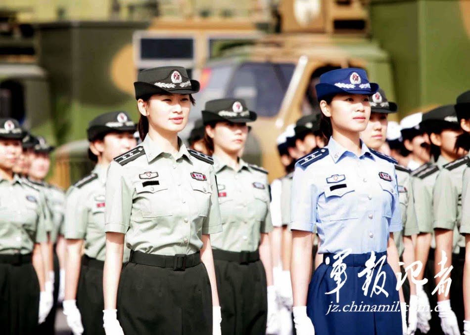 The Uniform Girls: [PIC] China military women uniforms - 6