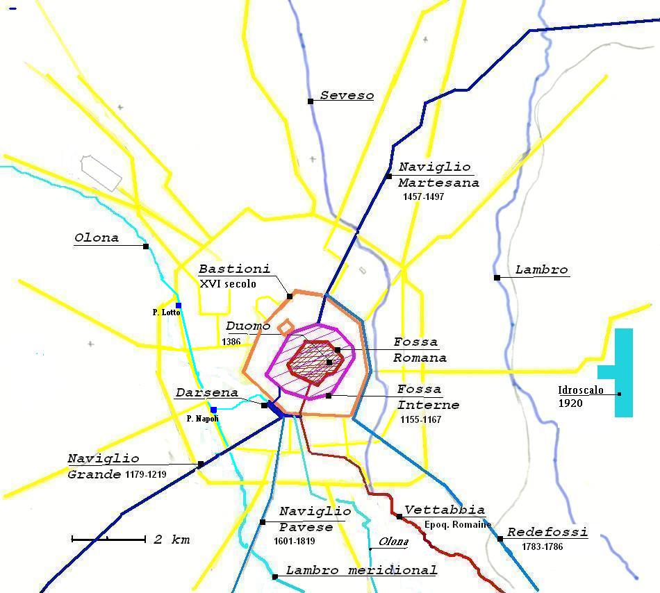 Corso C - Scuola Media Cozzi Quarenghi: Da dove arrivano i Navigli?