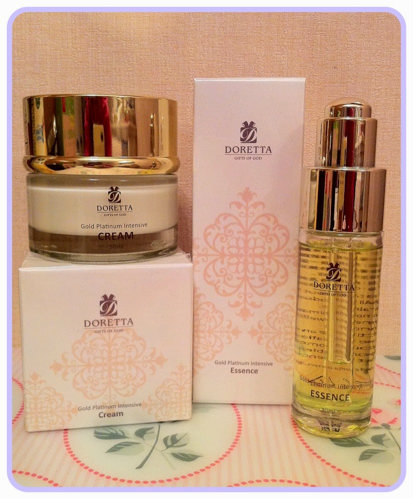 ~ Carrie Chan's Blog ~: 一試愛上的質感 – 台灣Doretta鉑金胜肽彈潤微導菁萃 及 鉑金胜肽彈潤精質霜