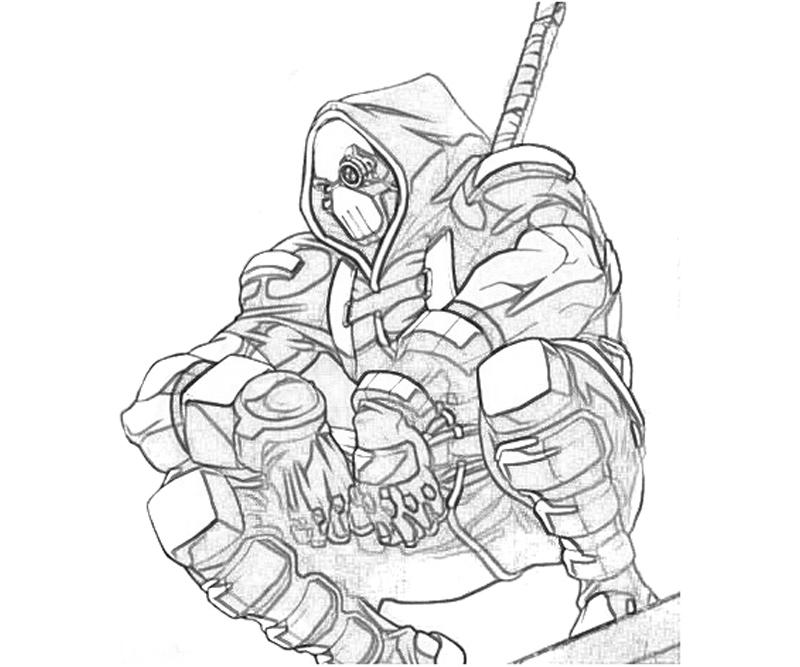 Taskmaster Drawing Coloring Pages