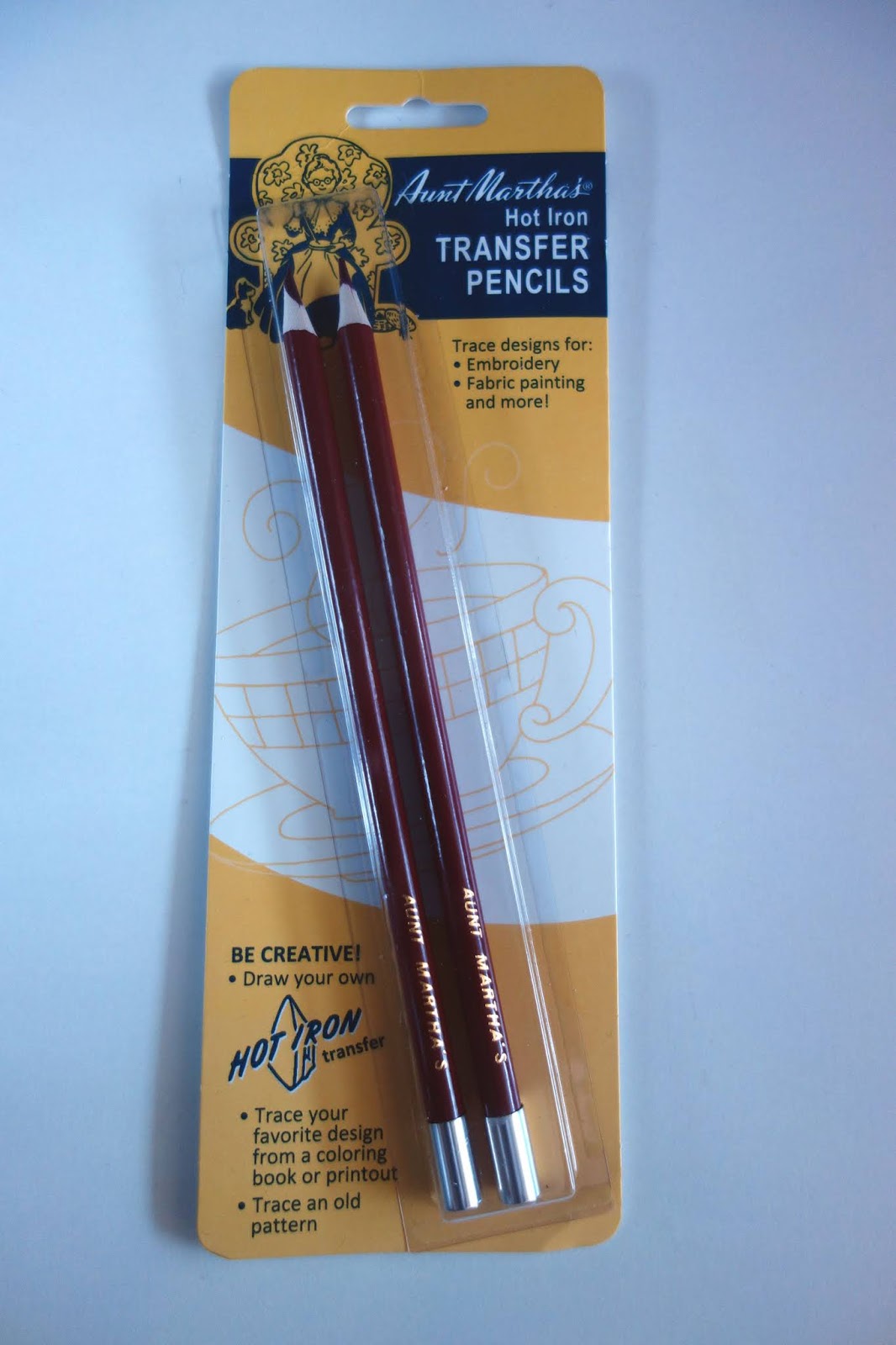 blah to TADA!: A Crafty Tool: Hot Iron Transfer Pencil